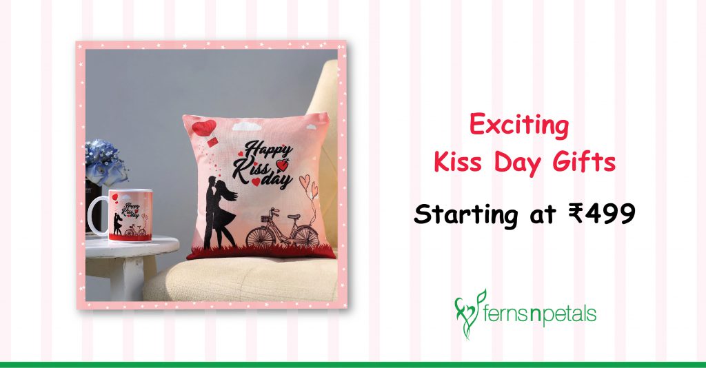 Exciting Kiss Day Gifts starting @ INR 499 | FNP